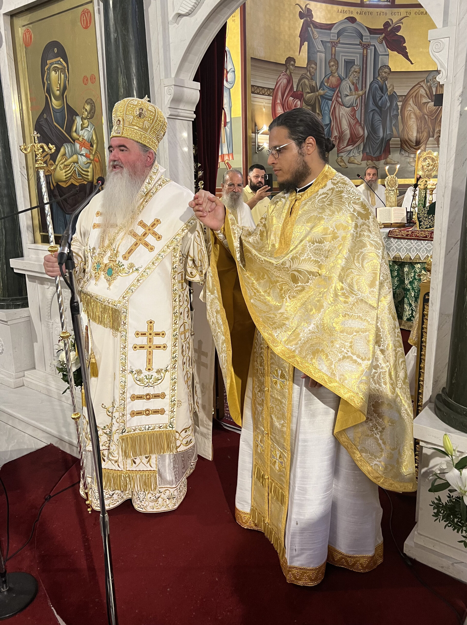 (Φωτ. Υλικό) Χειροτονία του Αρχιδιακόνου π. Πασχάλη Χριστοδούλου στον Ι ...